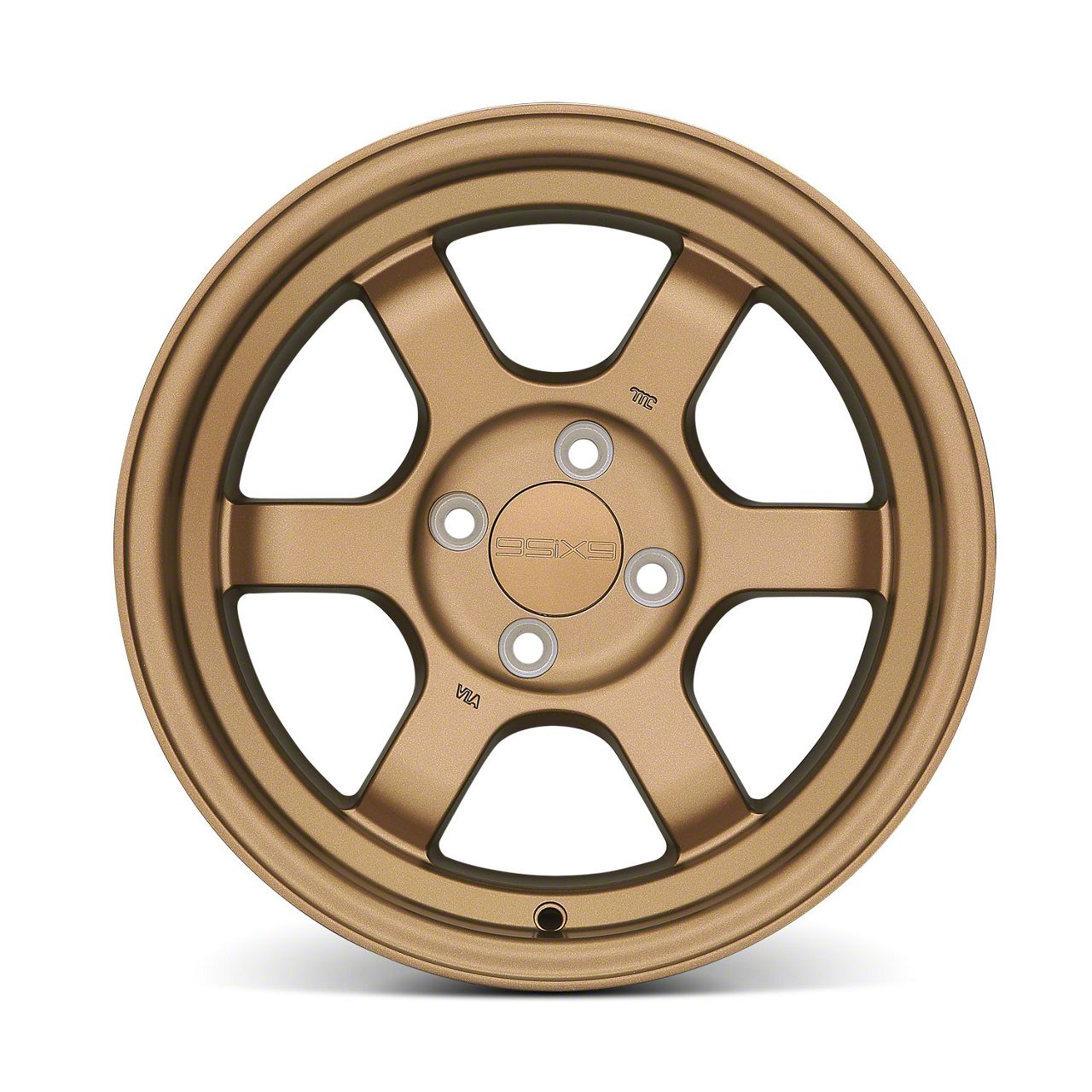 9Six9 Wheels Tacoma SIX-1 Deep Matte Bronze 6-Lug Wheel; 16x8; -10mm ...