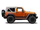 SEC10 Jeep Wrangler Rocker Panel Decal; Matte Black J100703 (07-18 Jeep ...