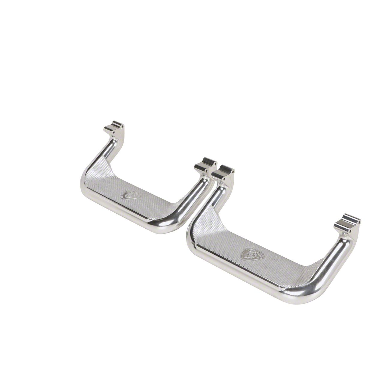 Carr Jeep Wrangler Super Hoop Side Steps Polished Pair 121242 07 18 Jeep Wrangler JK Free Shipping