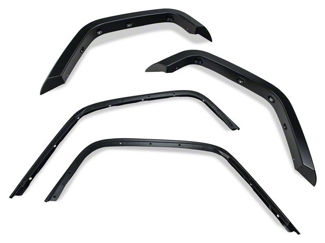 Bushwacker Jeep Wrangler Max Coverage Pocket Style Fender Bushwacker Jeep Wrangler Max Coverage Pocket Style Fender