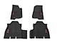 Mopar Jeep Wrangler All-Weather Front and Rear Floor Mats; Black ...