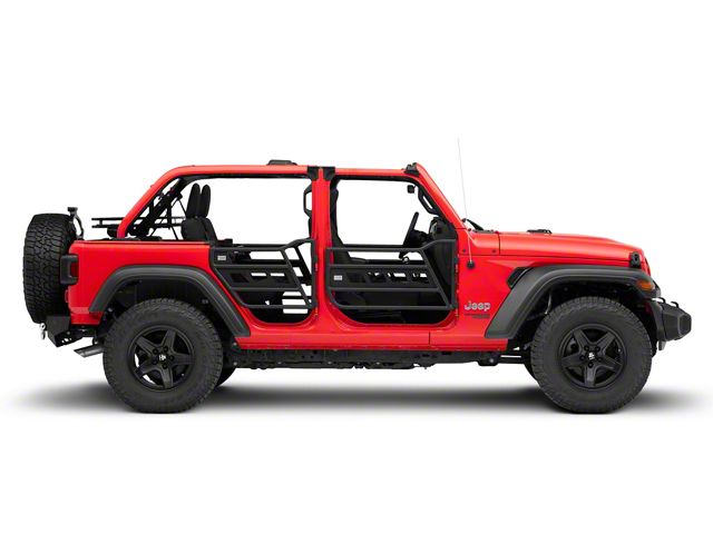 Fishbone Offroad Jeep Wrangler Front and Rear Tube Doors Fishbone Offroad Jeep Wrangler Front and Rear Tube Doors