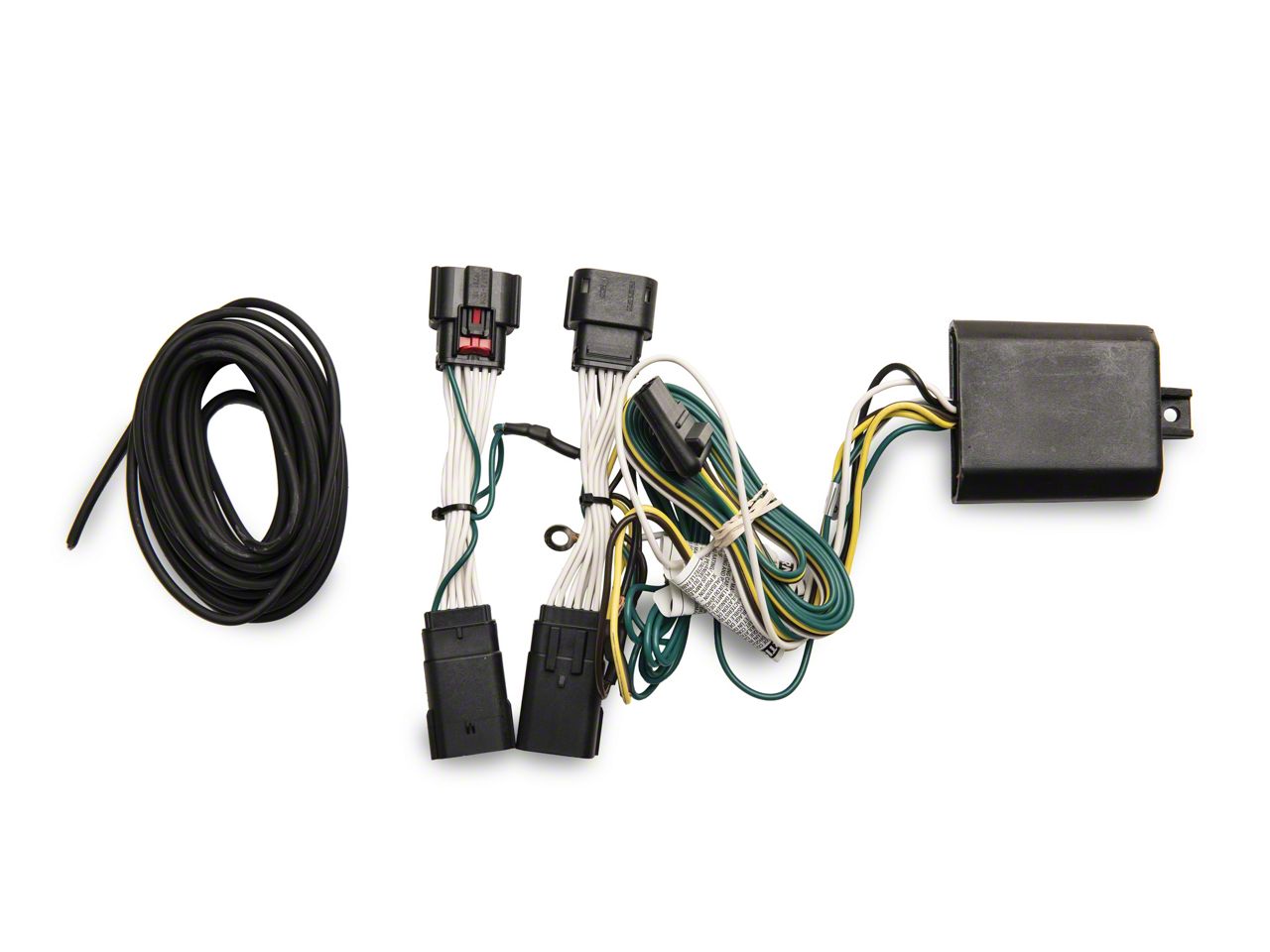Jeep Wrangler 4 Way Flat Output Hitch Wiring Harness 18 25 Jeep Wrangler JL Free Shipping