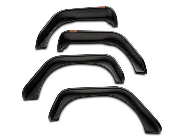 Barricade Jeep Wrangler Flat Style Fender Flares J139112 (07 Barricade Jeep Wrangler Flat Style Fender Flares J139112 (07