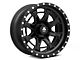 Mammoth Jeep Wrangler Split 16 Beadlock Satin Black Wheel; 17x9; -6mm ...