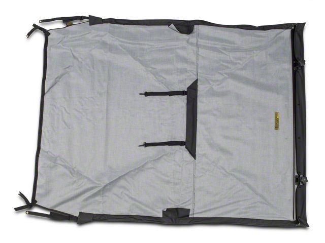 Bestop Jeep Wrangler Safari-Style Header Bikini Top; Cable Bestop Jeep Wrangler Safari-Style Header Bikini Top; Cable