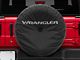 Mopar Jeep Wrangler Wrangler Logo Spare Tire Cover; Black; 32-Inch Tire ...
