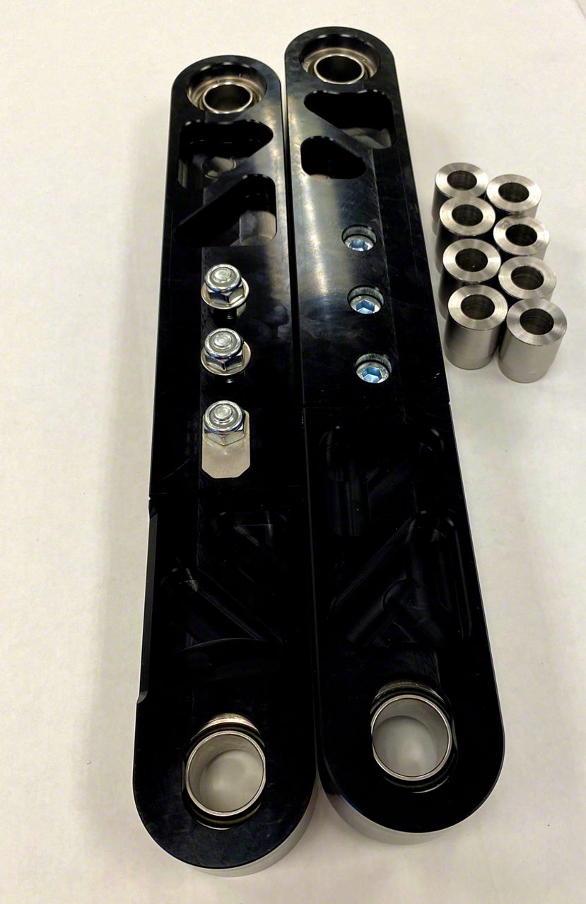 AAD Performance Bronco Adjustable Rear Upper Control Arms; Black F002 ...