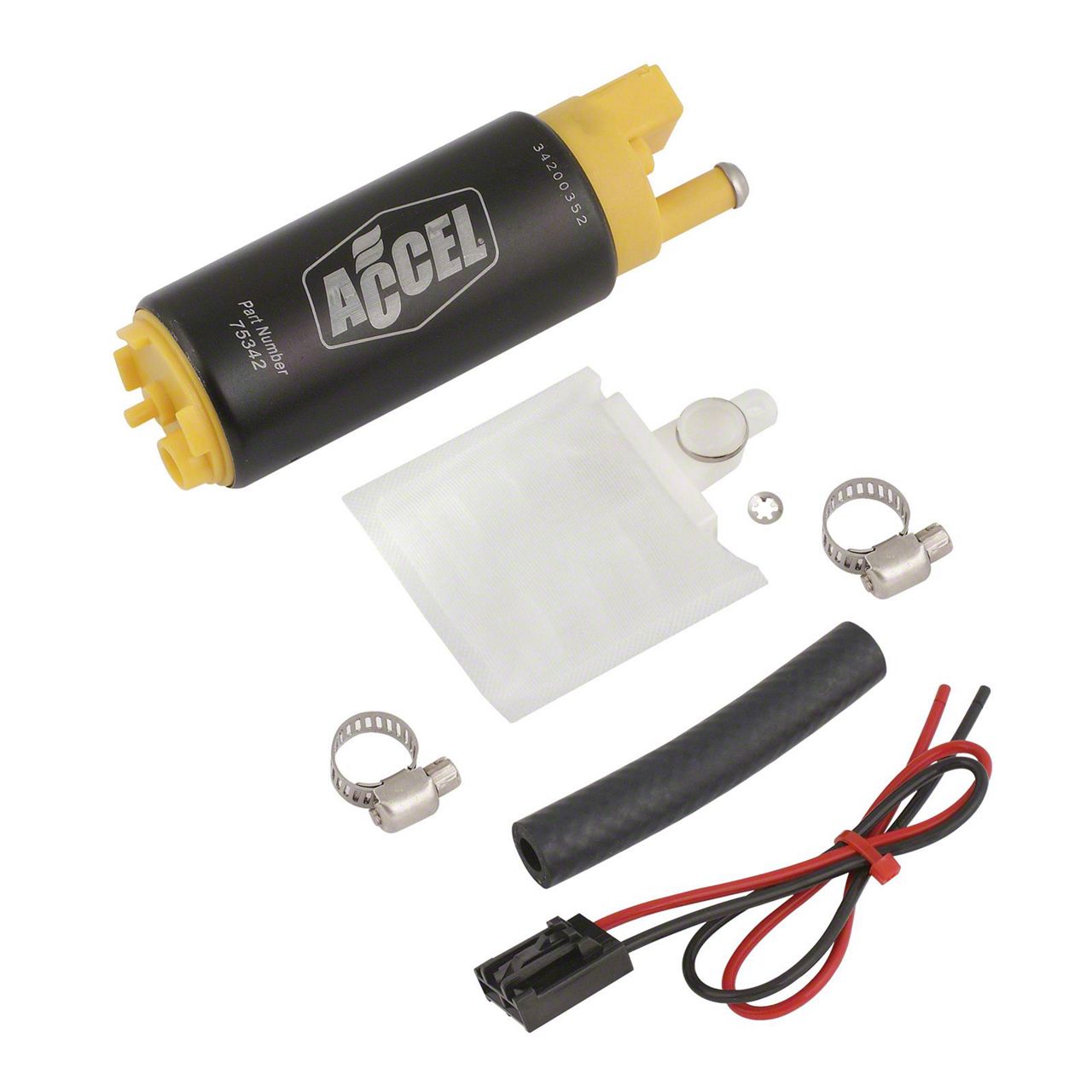 Accel Jeep Cherokee Thruster 500 Series Fuel Pump; Left Offset Inlet ...