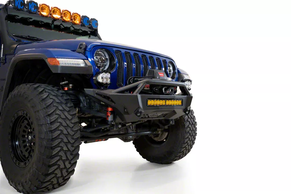 Addictive Desert Designs Jeep Gladiator Stealth Fighter Front Bumper ...
