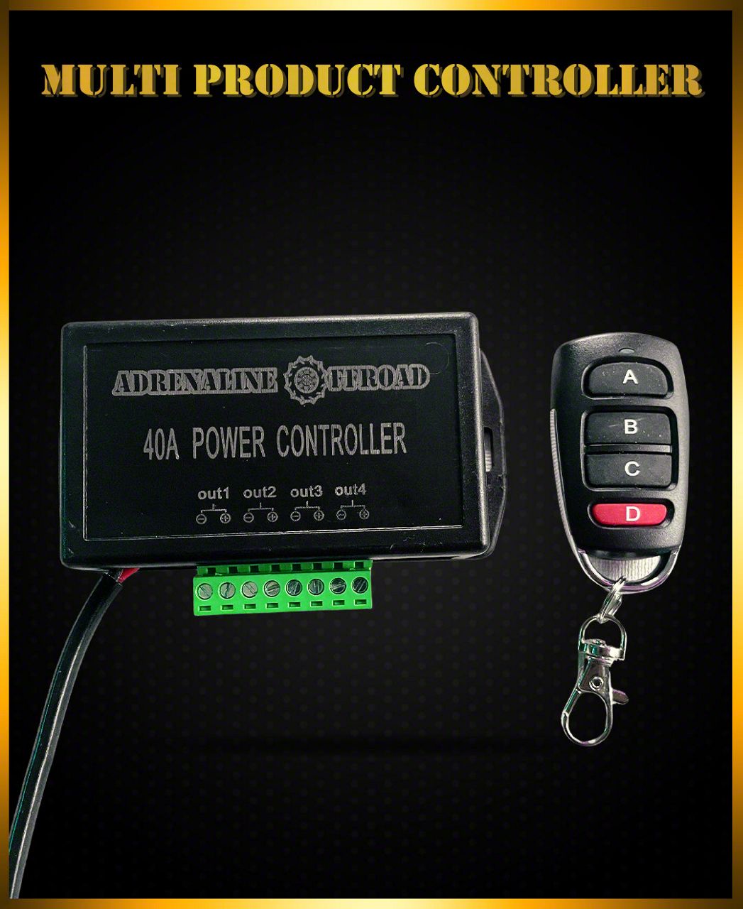 Adrenaline Offroad Jeep Wrangler Multi Product Controller 40POWER ...