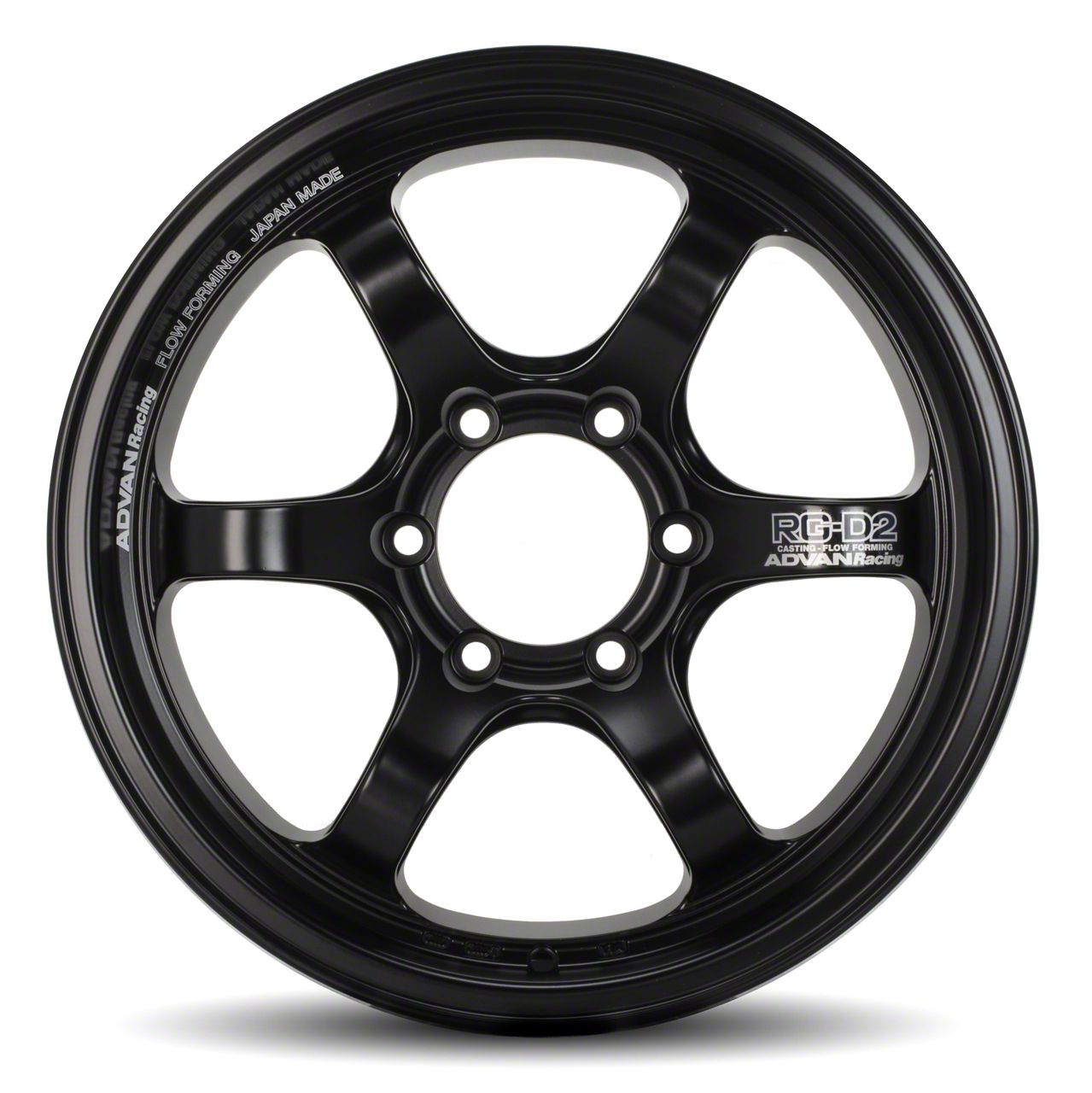 Advan Toyota 4-Runner RG-D2 Truck Semi Gloss Black 6-Lug Wheel; 18x9 ...