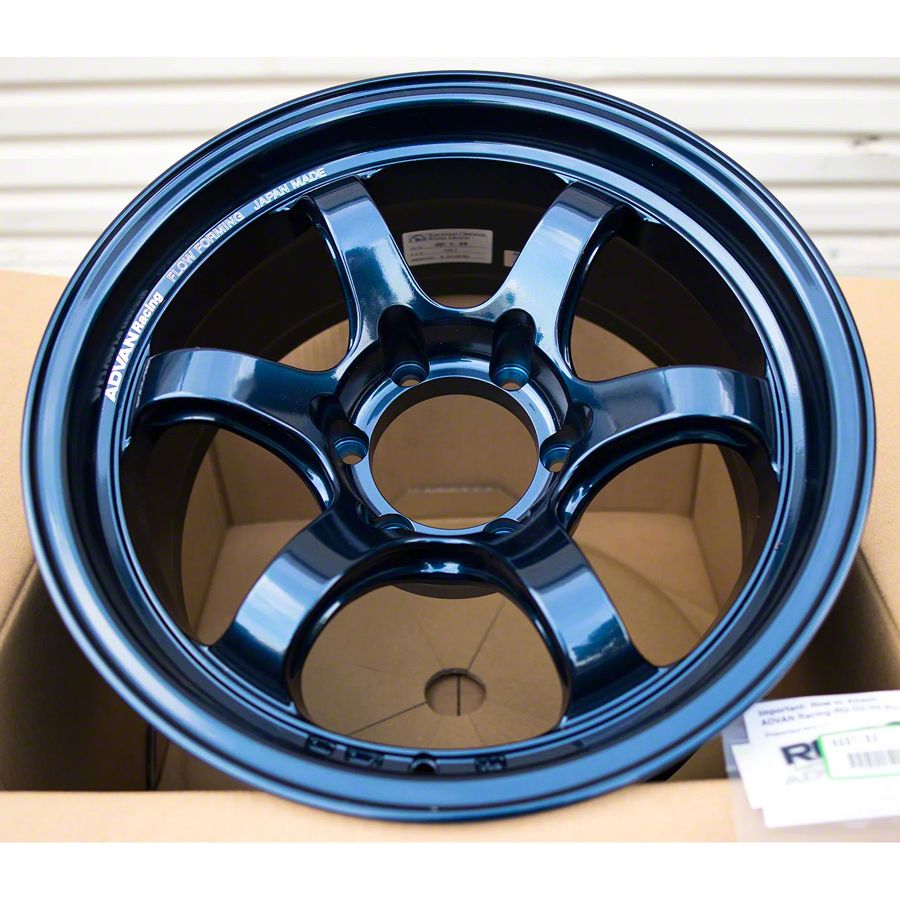 Advan Bronco RG-D2 Truck Racing Indigo Blue 6-Lug Wheel; 18x9; 0mm ...