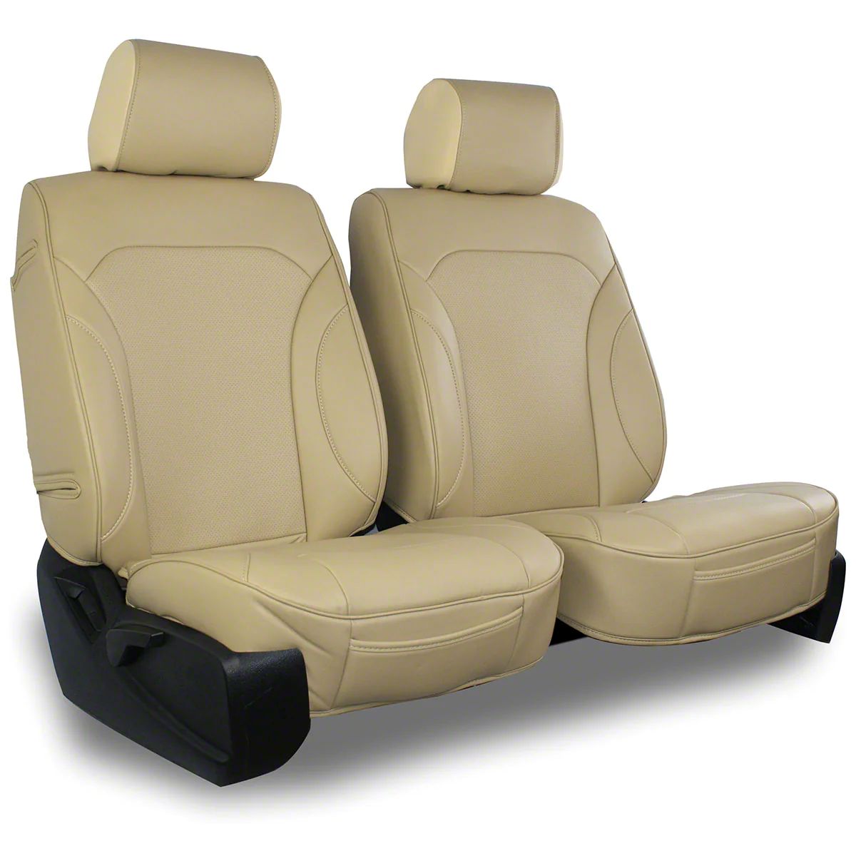 Toyota 4-Runner Leatherette Low Back Bucket Seat Covers with Suede ...