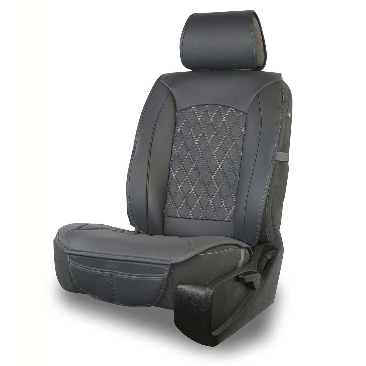 Aegis Cover Jeep Wrangler Leatherette Easy Fit Wrap Low Back Bucket ...