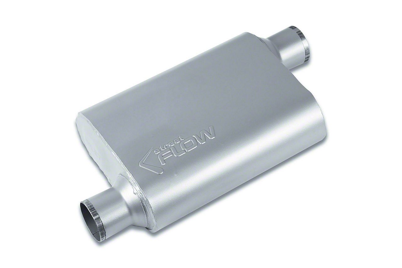 Street Series Jeep Wrangler Street Flow 2 Chamber Aluminized Offset ...