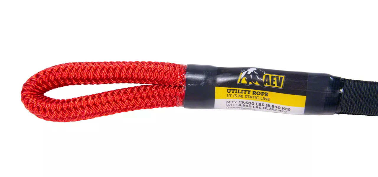 AEV Jeep Gladiator Mid-Size 3/8-Inch Utility Rope 80808006AA - Free ...