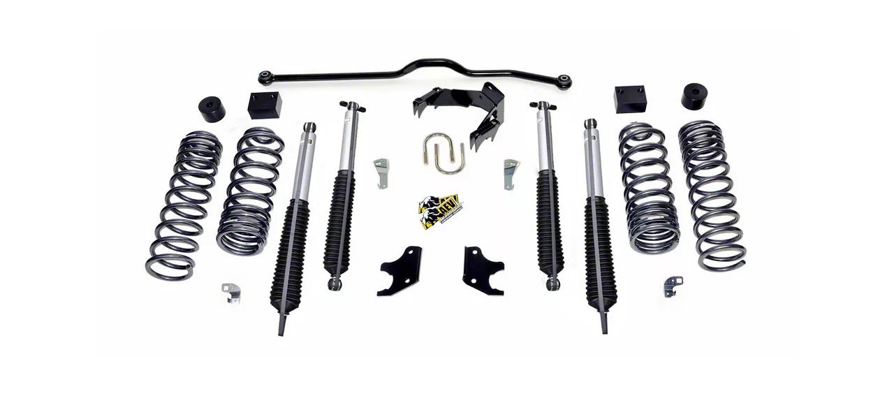 AEV Jeep Wrangler 2.50-Inch DualSport XT Suspension Lift System ...