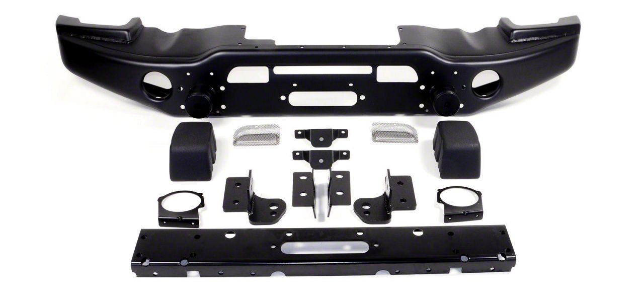 AEV Jeep Wrangler Tubeless Front Bumper 10305056AC (07-18 Jeep Wrangler ...