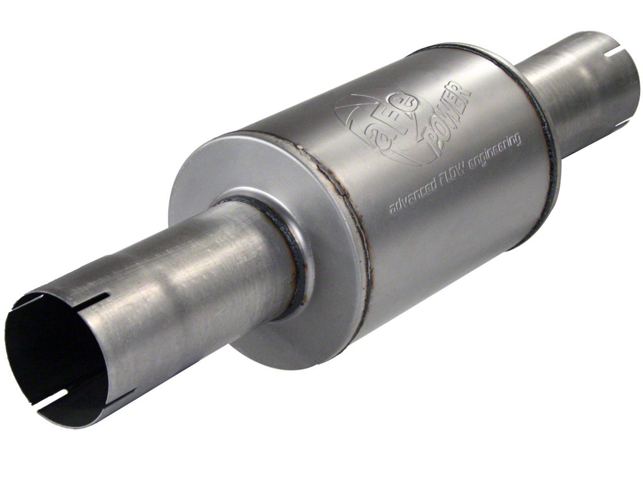 AFE Toyota 4-Runner ATLAS Muffler; 4-Inch Inlet/4-Inch Outlet 49-91014 ...