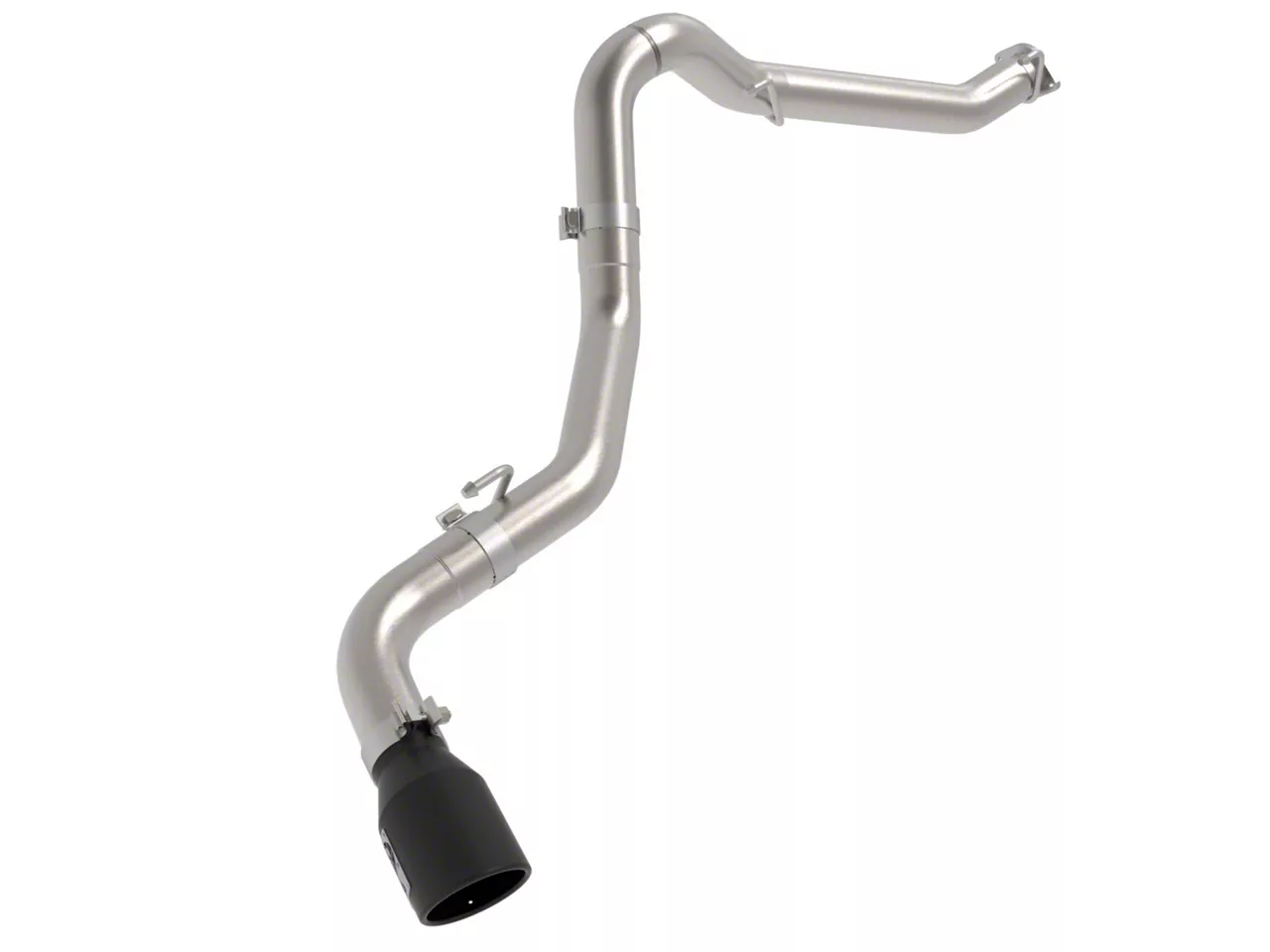 AFE Jeep Gladiator Vulcan Series 3-Inch DPF-Back Single Exhaust System with Black Tip; Side Exit ...