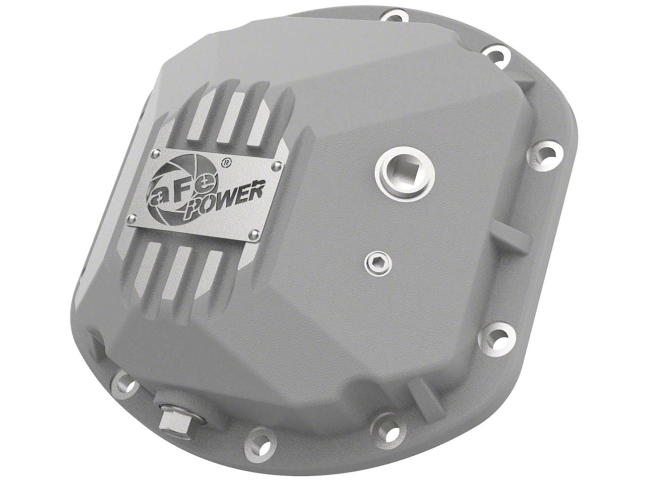 AFE Jeep Wrangler Street Series Front Differential Cover with Machined ...