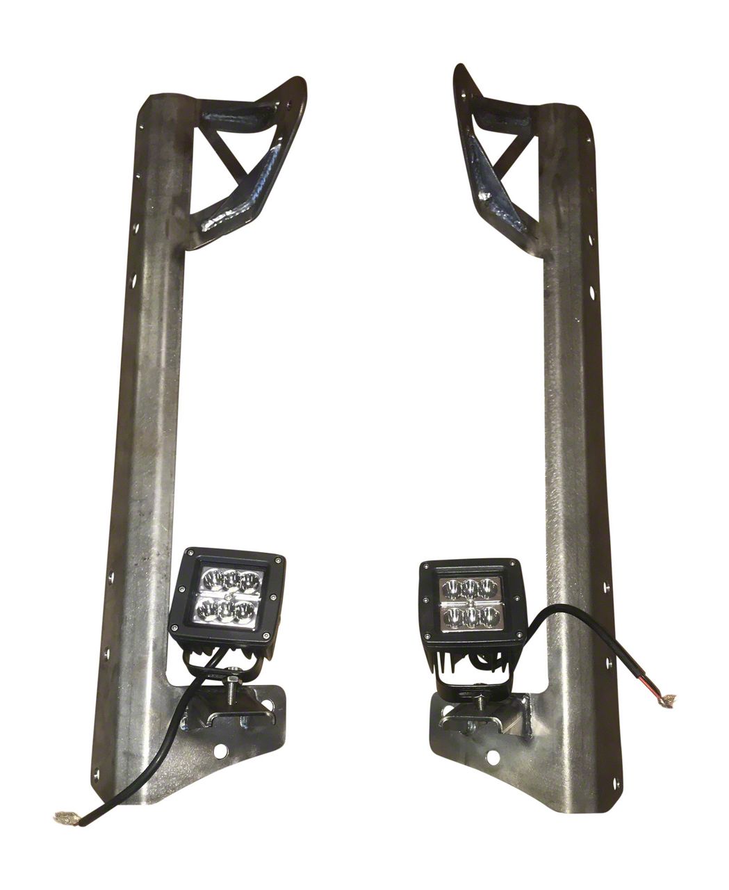 Affordable Offroad Jeep Wrangler 50 to 52-Inch Light Bar Brackets with ...