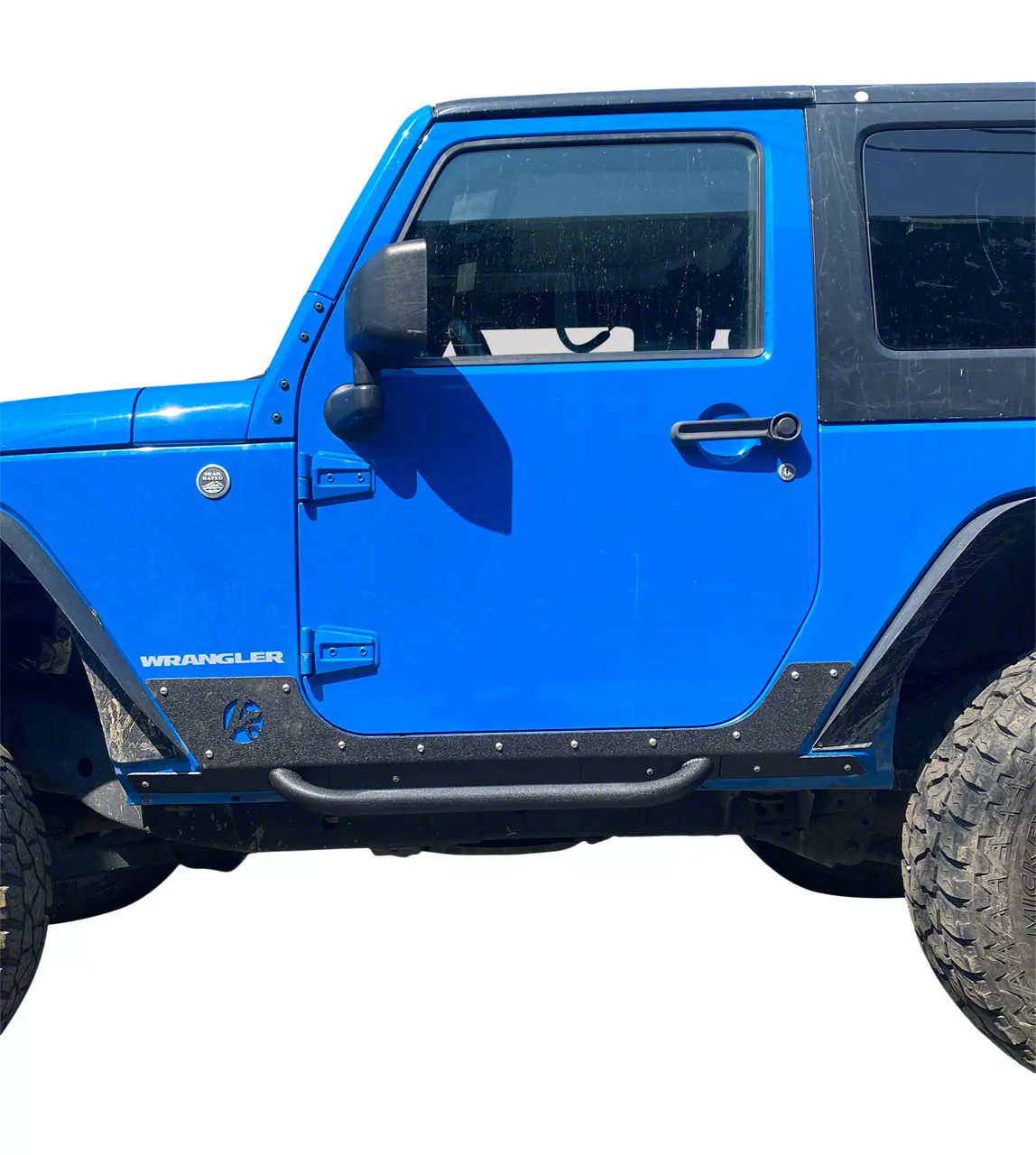 Affordable Offroad Jeep Wrangler Lower Body Armor with Rock Sliders ...