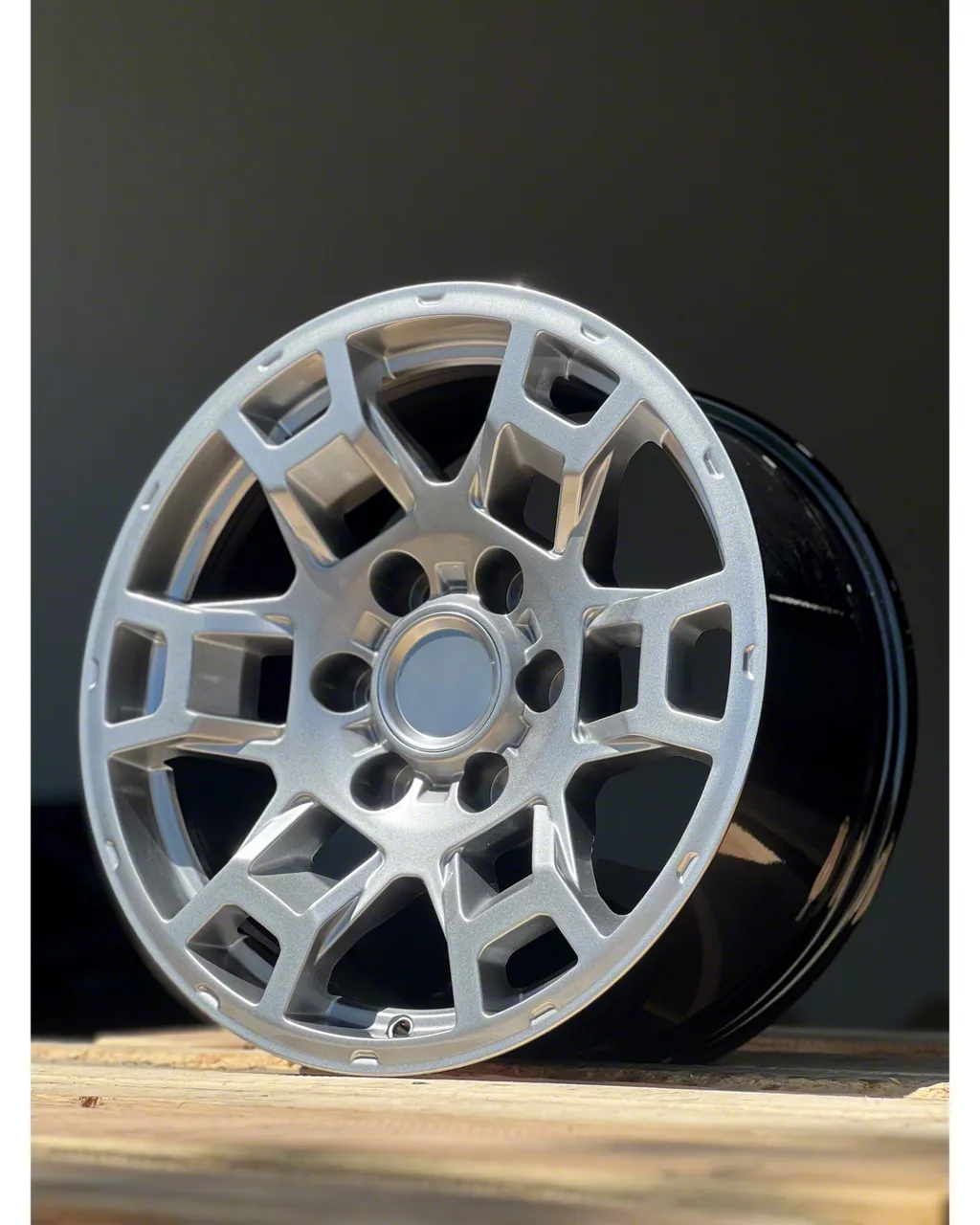 AGP Wheels Tacoma Pro Hyper Black 6-Lug Wheel; 17x8; 5mm Offset 302HB ...