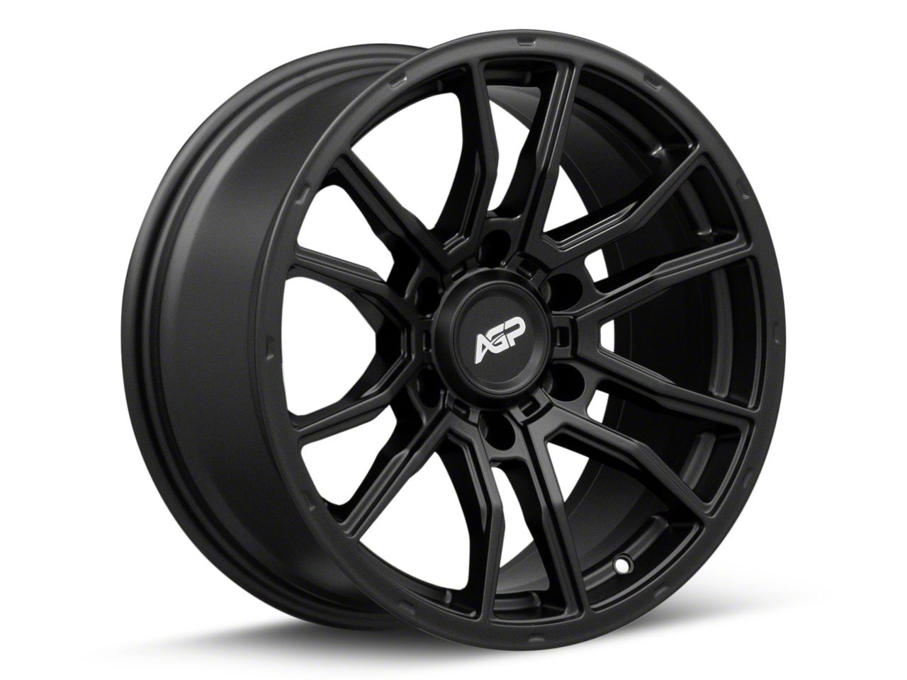 AGP Wheels Toyota 4-Runner 306 Matte Black 6-Lug Wheel; 17x8; 5mm ...
