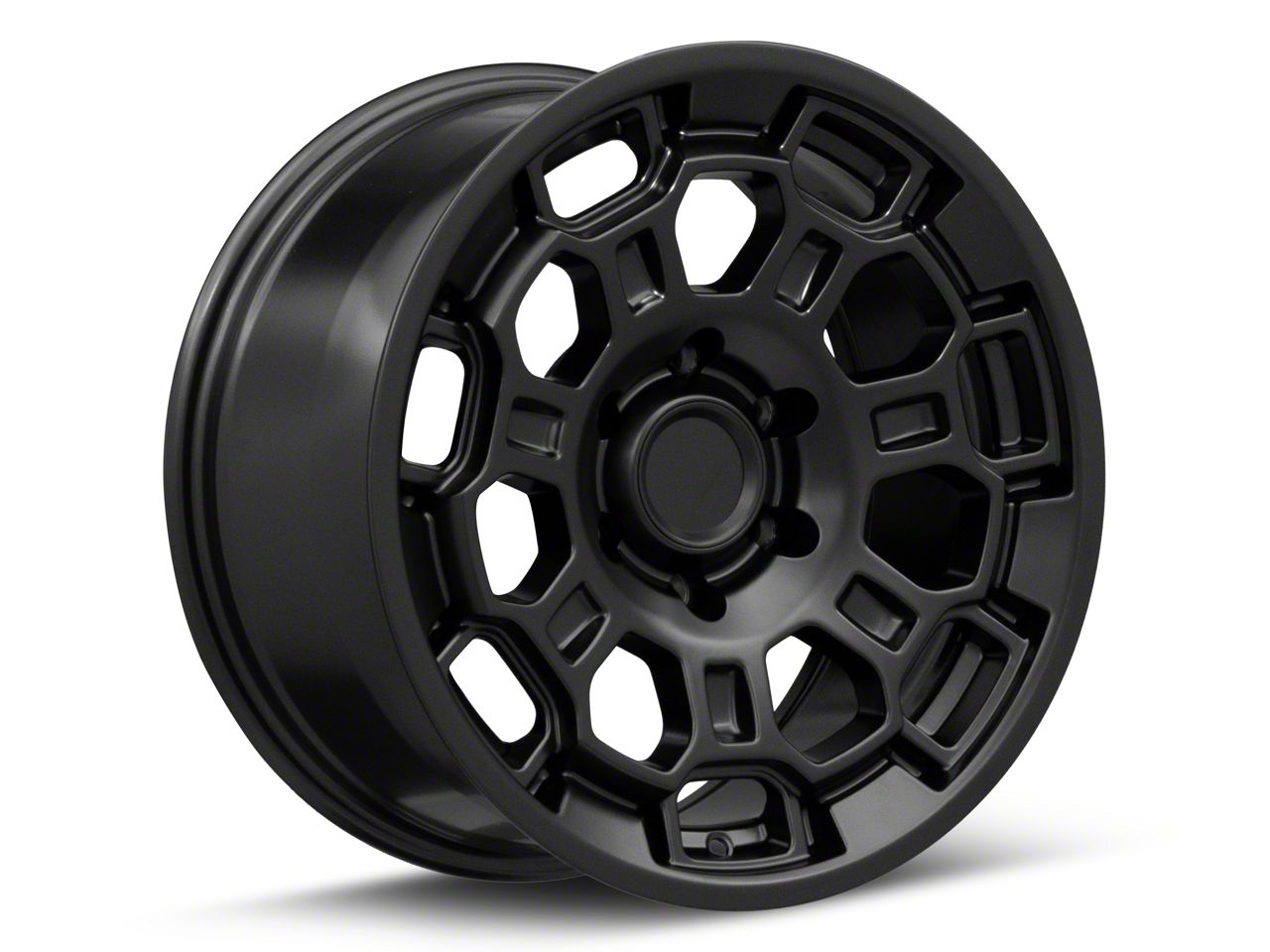 AGP Wheels Bronco Pro22 Matte Black 6-Lug Wheel; 17x8; 5mm Offset 303MB ...