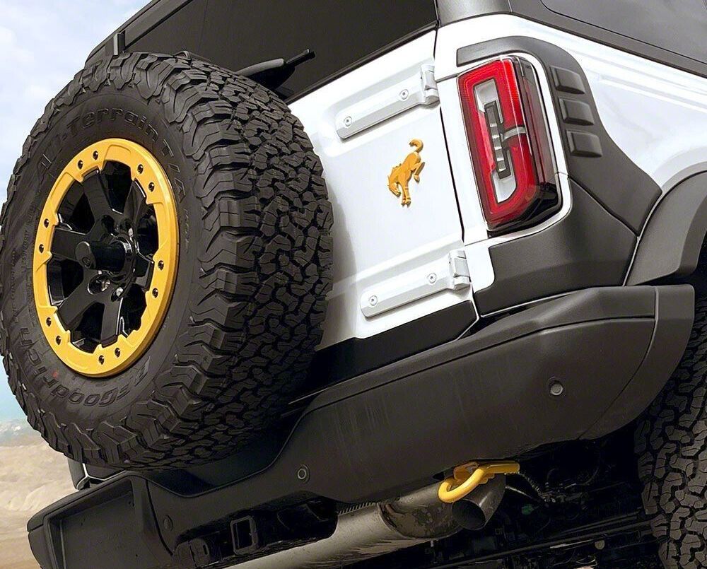 Air Design Bronco Grand Armadillo Rear End Set; Satin Black FO34E56 (21 ...