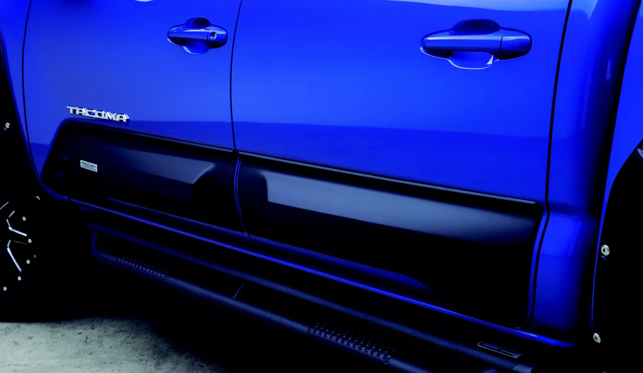 Air Design Tacoma Door Rocker Panels; Unpainted TO02D05PR (16-23 Tacoma ...