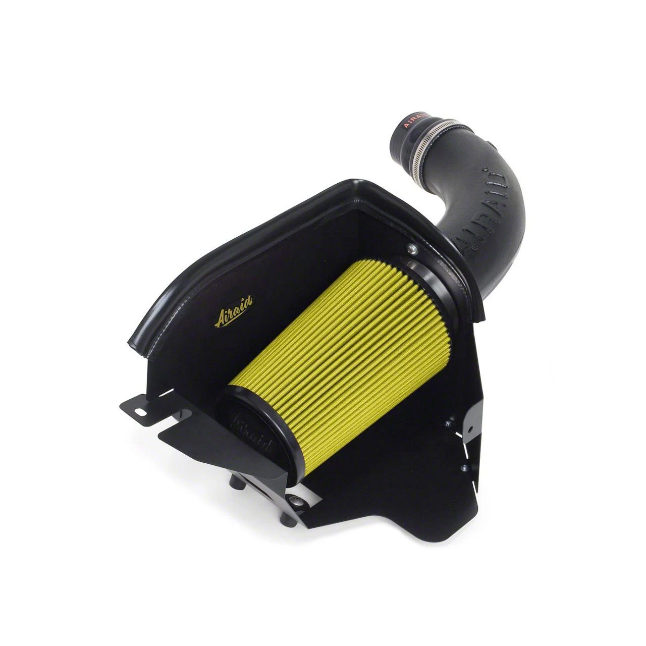 Airaid Jeep Wrangler Cold Air Dam Intake with Yellow SynthaMax Dry ...