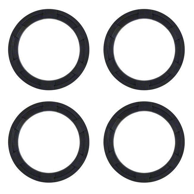 AJT Design Tacoma Interior Vent Rings; Black 00224 (16-23 Tacoma ...