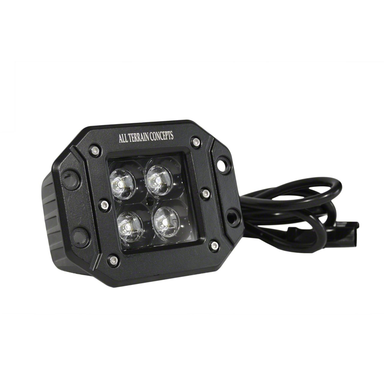 All Terrain Concepts Tacoma 3-Inch EE Series Flush Mount LED Pod Light ...