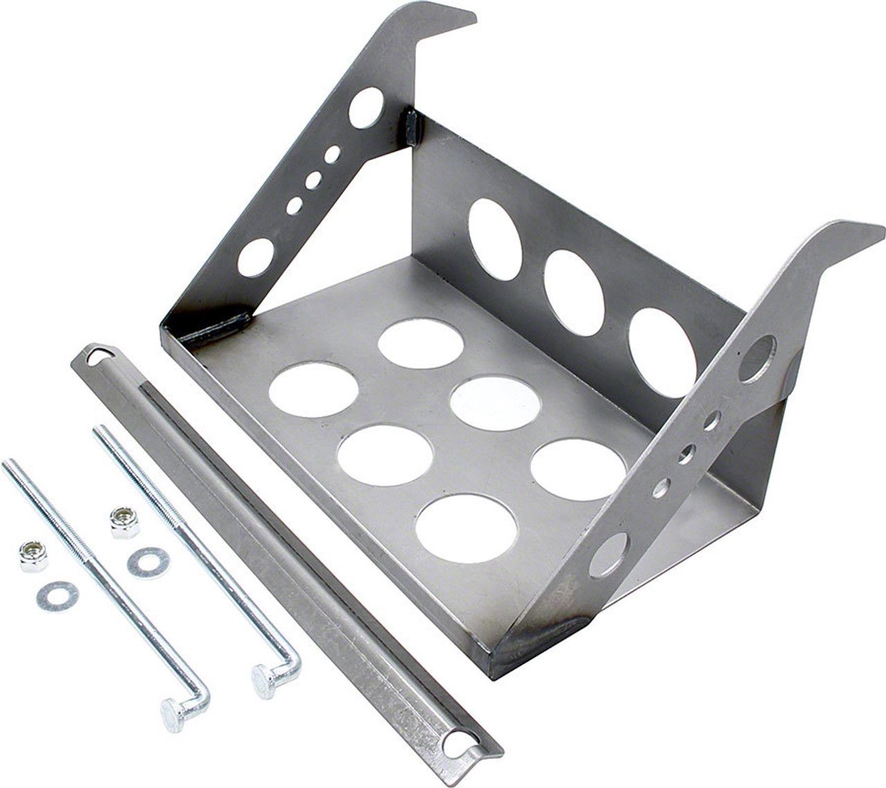 Allstar Performance Bronco Weld-On Battery Box; 12-Inch x 7-1/4-Inch ...