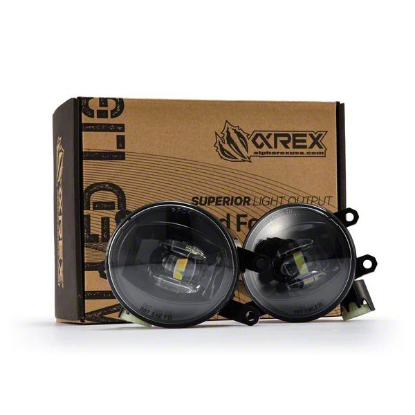 AlphaRex Tacoma DoubleTap Dual Color LED Projector Fog Lights with ...