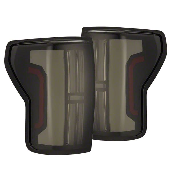 AlphaRex Tundra NOVA-Series Prismatic LED Tail Lights; Alpha Black ...