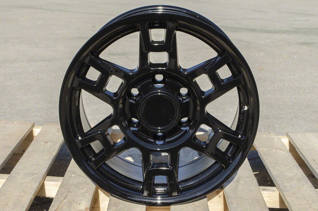 Toyota 4-Runner TR1 Gloss Black 6-Lug Wheel; 20x9; 0mm Offset (25-26 ...