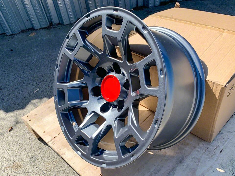 Toyota 4-Runner TR5 Matte Gunmetal 6-Lug Wheel; 17x9; 0mm Offset (25-26 ...