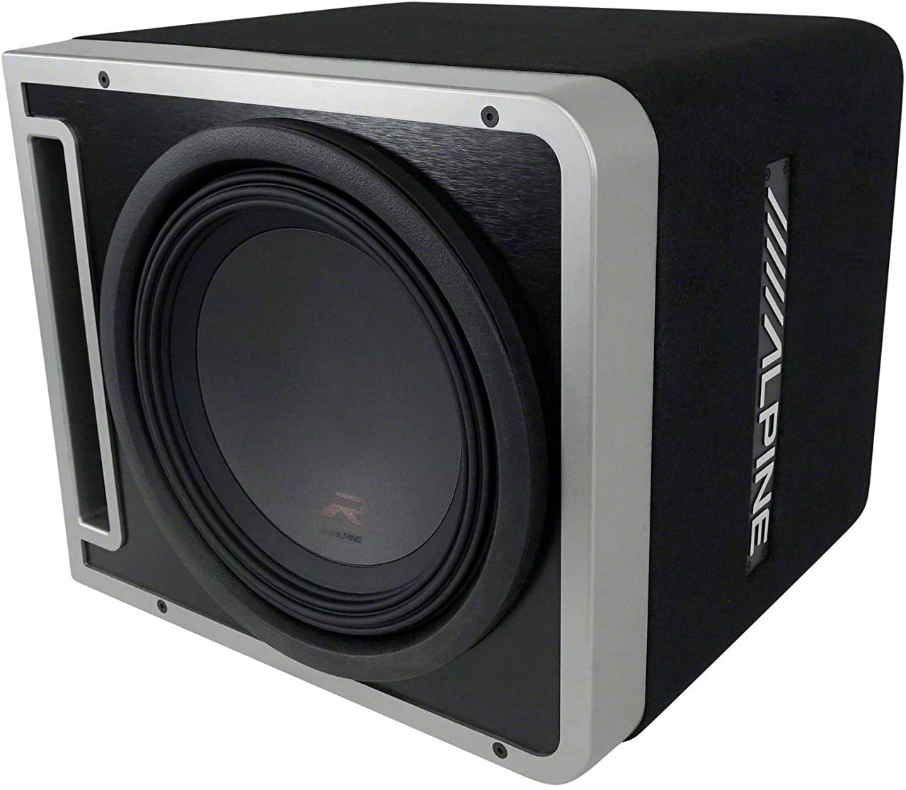 Alpine Bronco Single 12-Inch Alpine Halo R-Series Preloaded Subwoofer ...
