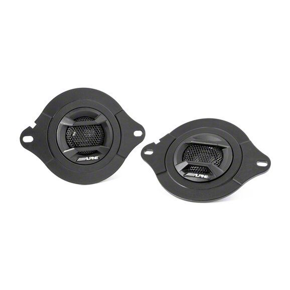 Alpine Jeep Wrangler 1-Inch Component Tweeters SPV-10TW-WRA (07-26 Jeep ...