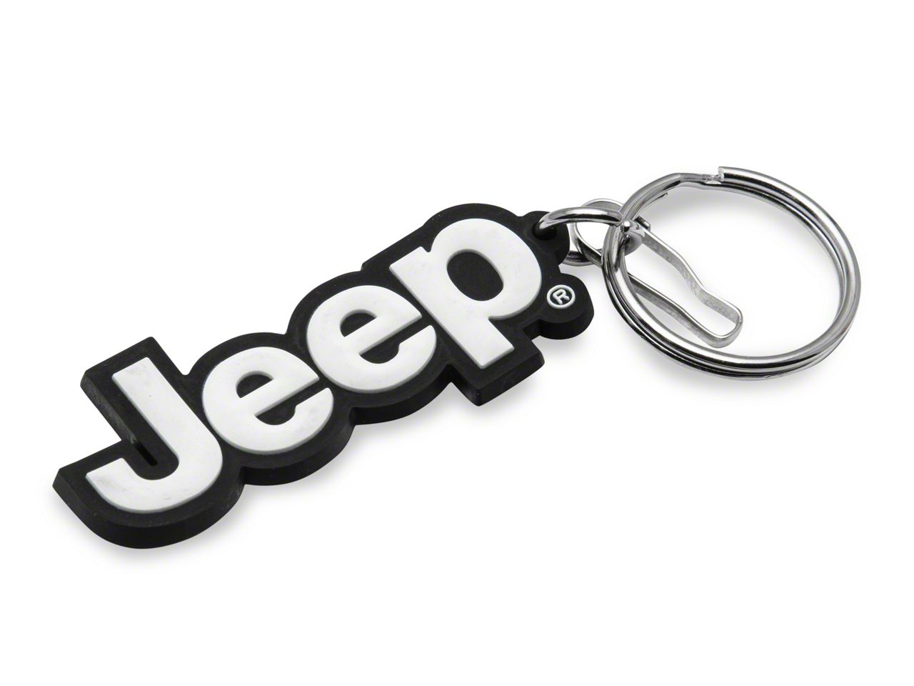 Jeep Gladiator PVC Keychain with Jeep Logo
