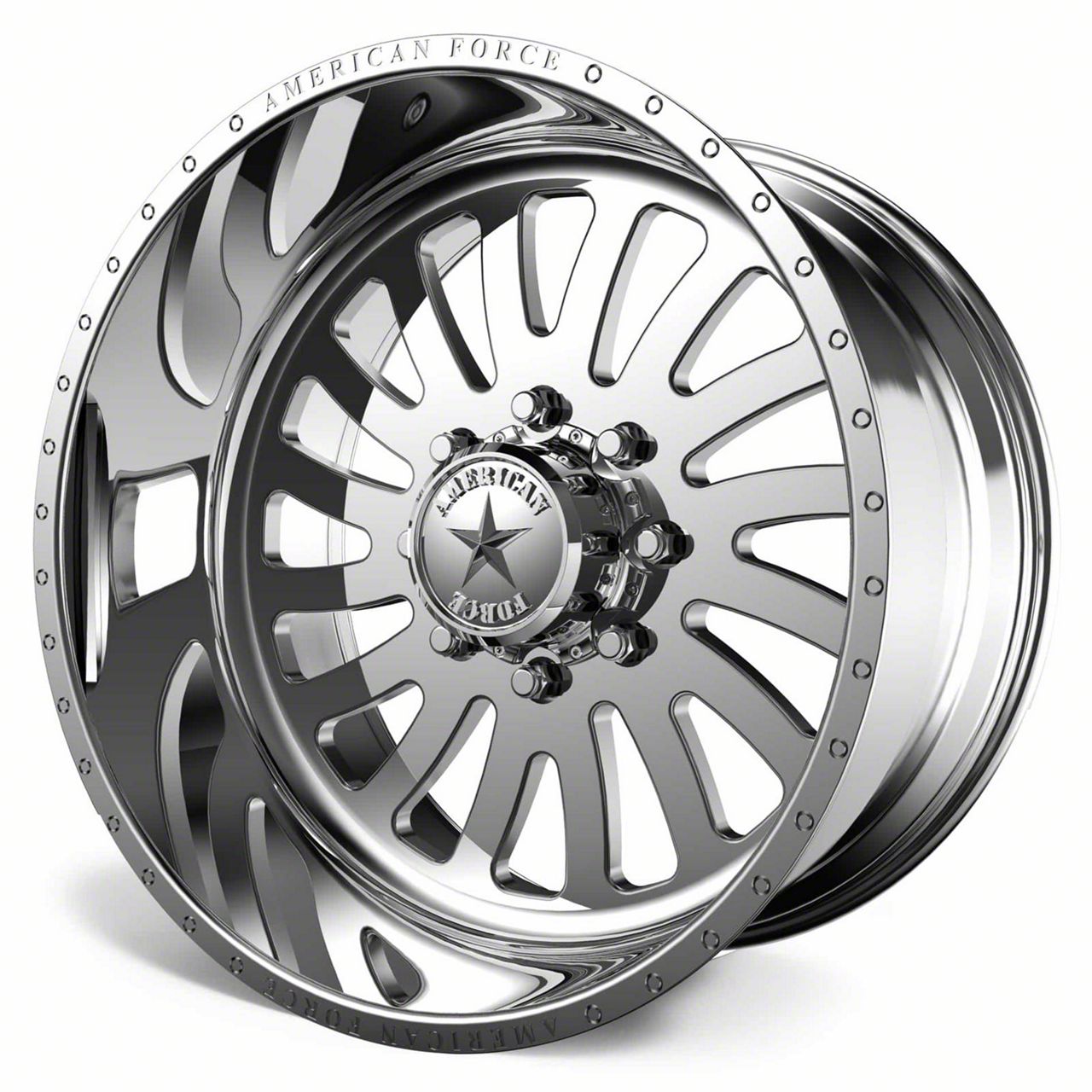 American Force Tacoma 74 Octane SS Polished 6-Lug Wheel; 20x12; -40mm ...