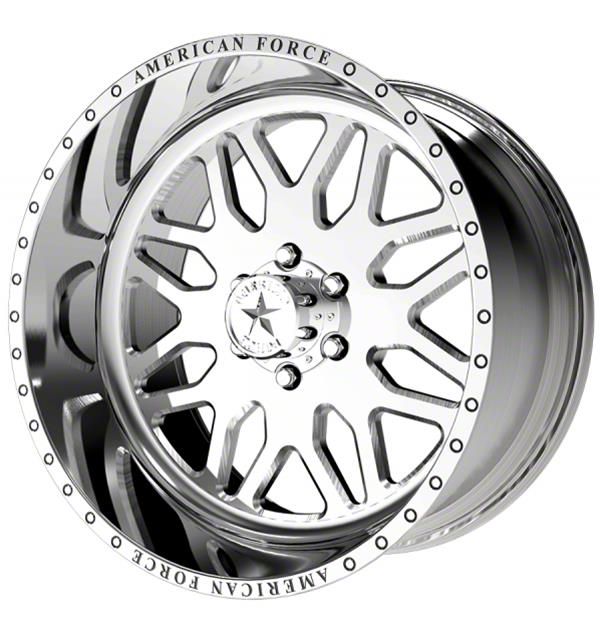 American Force Tacoma B02 Trax SS Polished 6-Lug Wheel; 22x10; -25mm ...