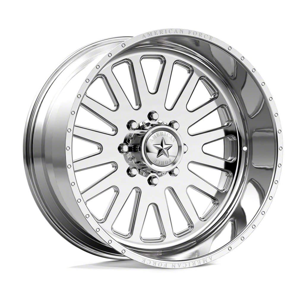 American Force Toyota 4-Runner F20 Atom SS Polished 6-Lug Wheel; 20x12 ...