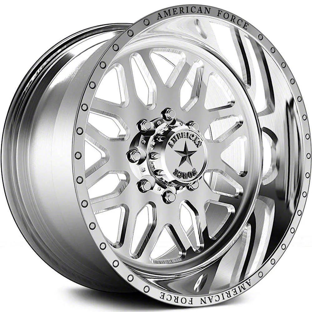 American Force Bronco B02 Trax SS Polished 6-Lug Wheel; 20x9; 0mm ...