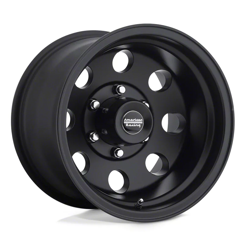American Racing Toyota 4-Runner Baja Satin Black 6-Lug Wheel; 16x10 ...
