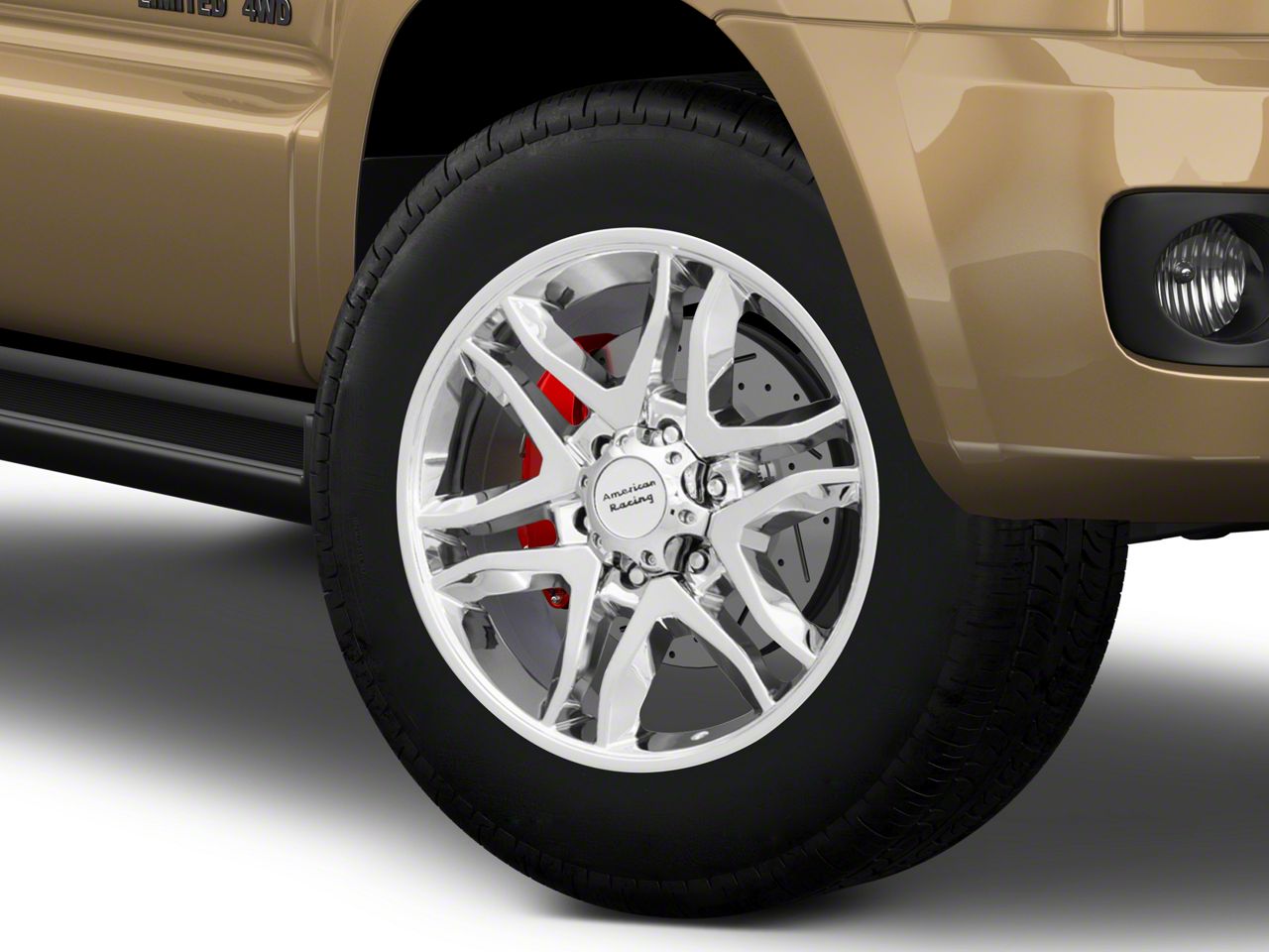 American Racing Toyota 4-Runner Mainline Chrome 6-Lug Wheel; 18x8.5 ...